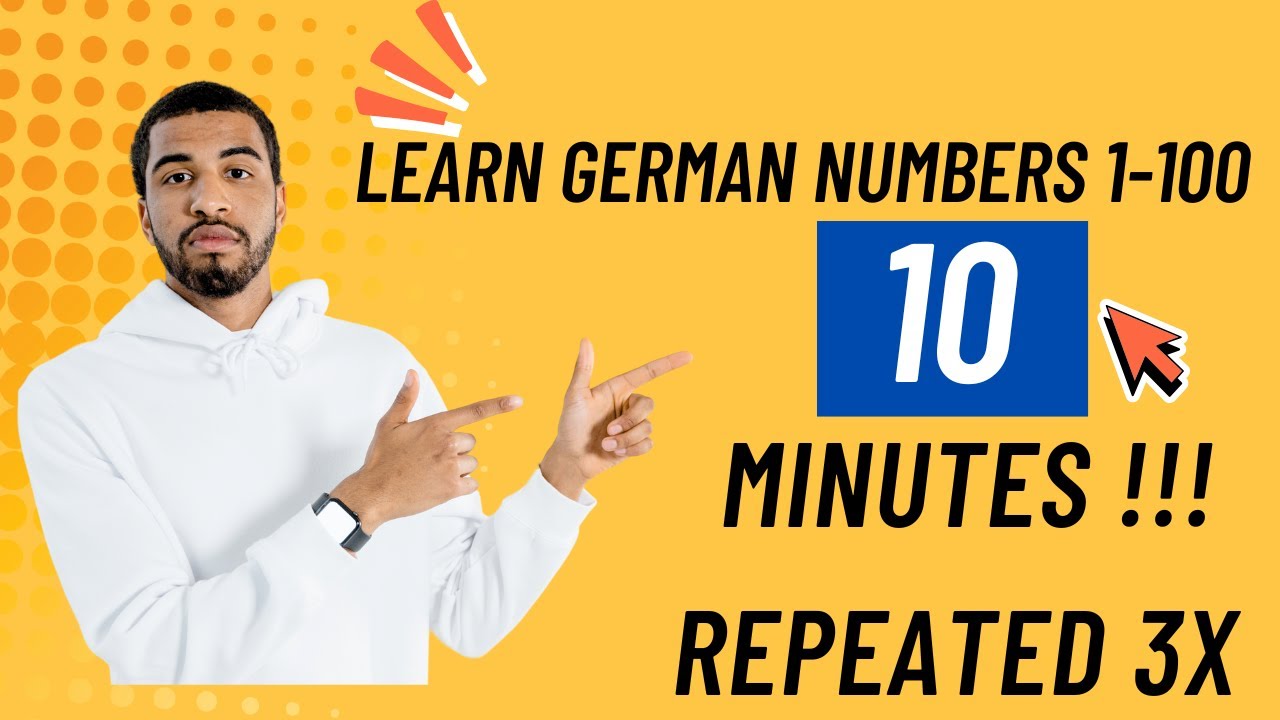 "Learn German Numbers 1–100 in 10 Minutes 🇩🇪 | Easy German ...