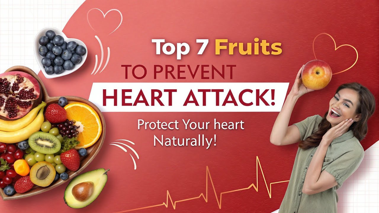 Best Fruits to Prevent Heart Attack! Top 7 Fruits - YouTube