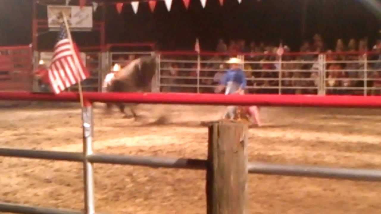 Bull riding in Concord NC - YouTube