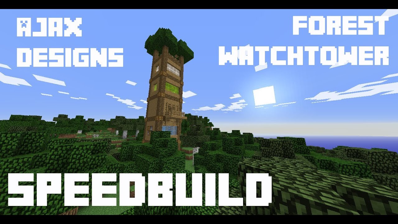 FOREST WATCHTOWER | Minecraft Speedbuild - YouTube