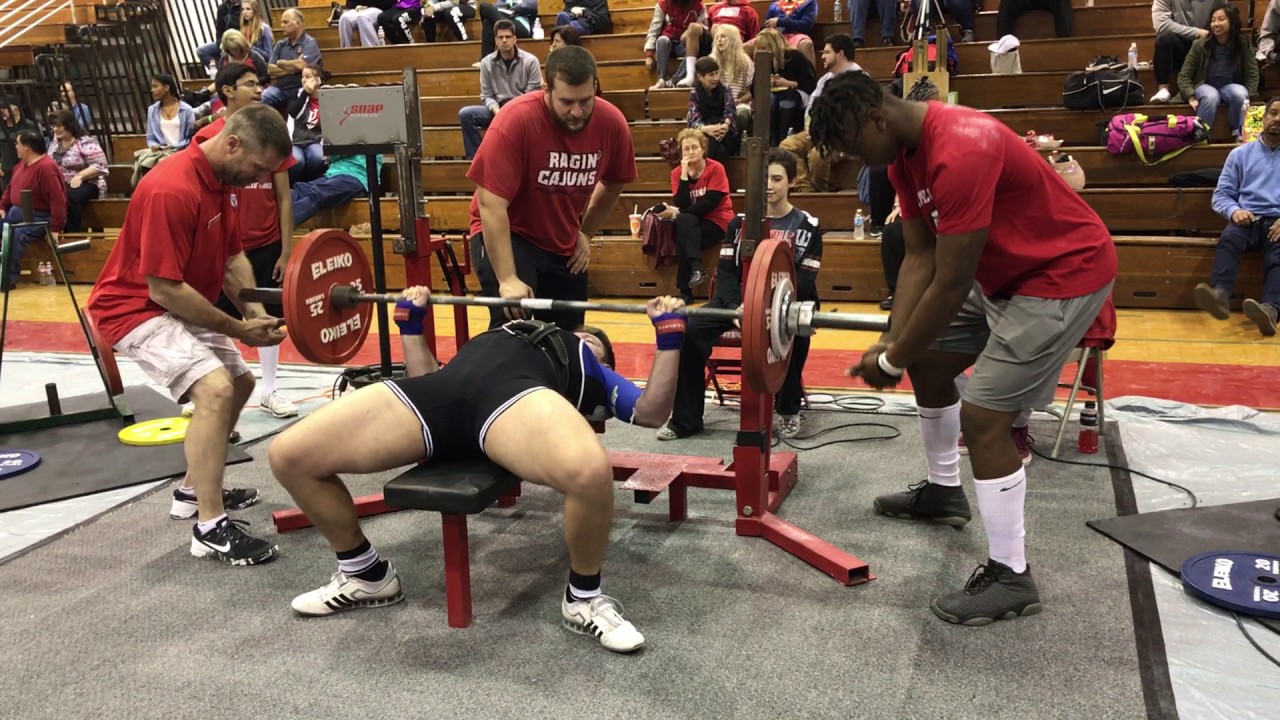 Kaleb Huckeba Bench 1 - YouTube