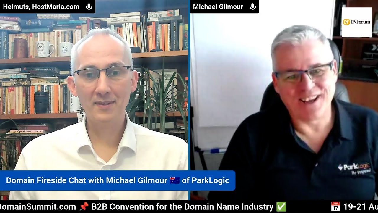 Domain Fireside Chat with Michael Gilmour of ParkLogic | Let us talk Domain Parking - YouTube