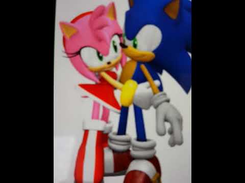 Amy rose hugs sonic the hedgehog👢👢👡👠👡👢👢👢👢👢 - YouTube