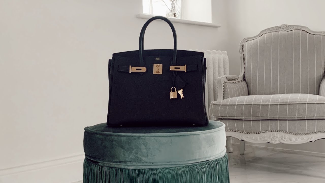 INSIDE MY BIRKIN 30, WHERE I FOUND IT & WHAT I THINK OF THE TOGO BIRKIN ...