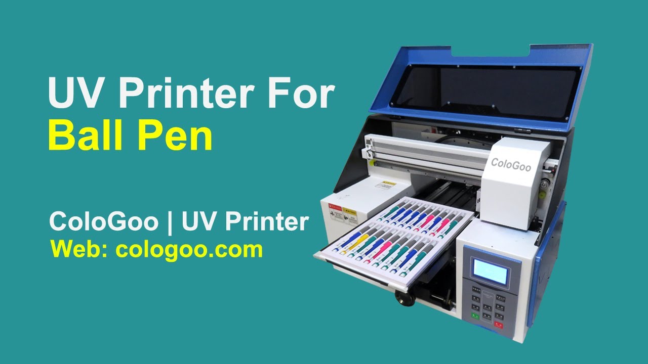 ColoGoo ball pen printer direct to custom print pen printing machine ...
