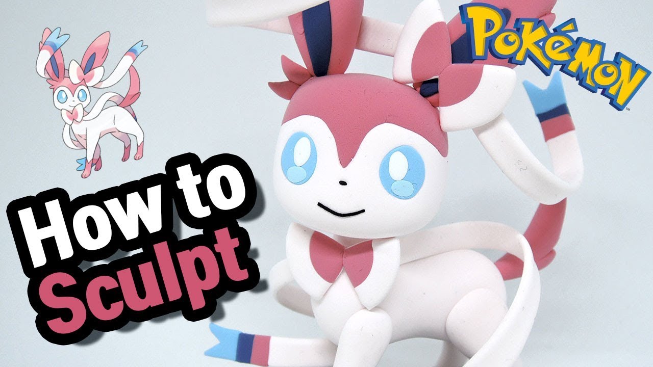 Pokémon Clay Art: Sylveon Fairy type Pokémon!! - YouTube