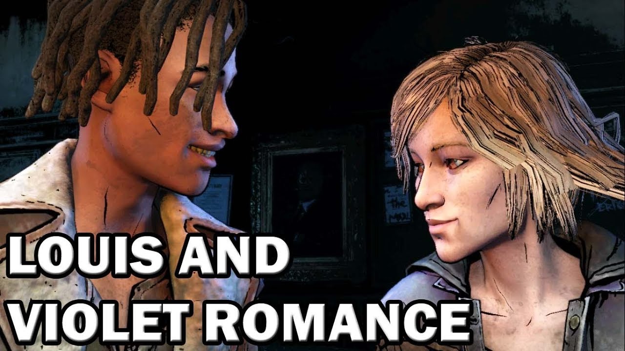 Walking Dead Final Season - Louis and Violet Romance [Model Swap] - YouTube