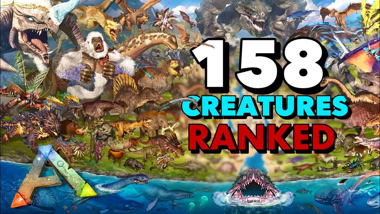 Ranking Every Creature In Ark! - YouTube