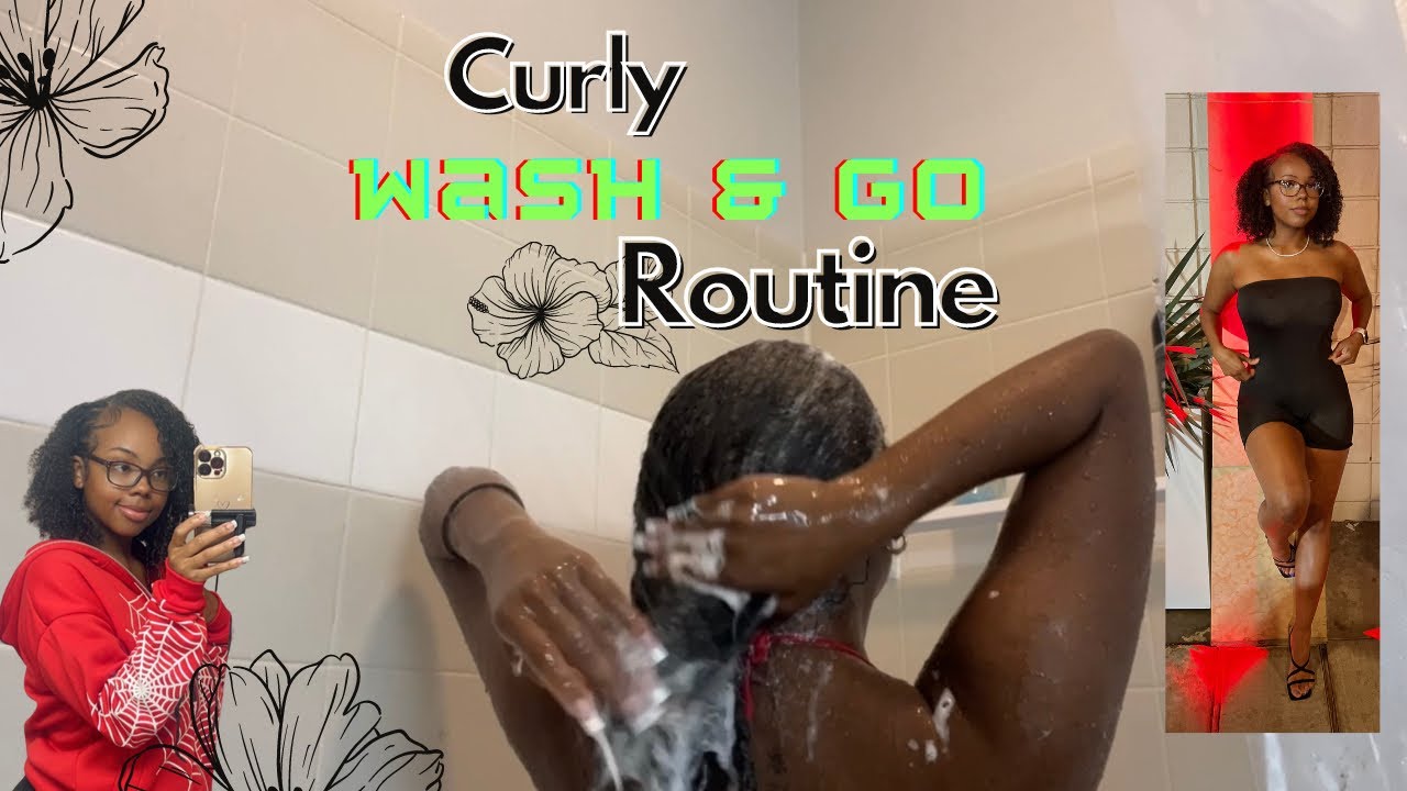 MY WASH & GO ROUTINE ON 4A/4B HAIR - YouTube