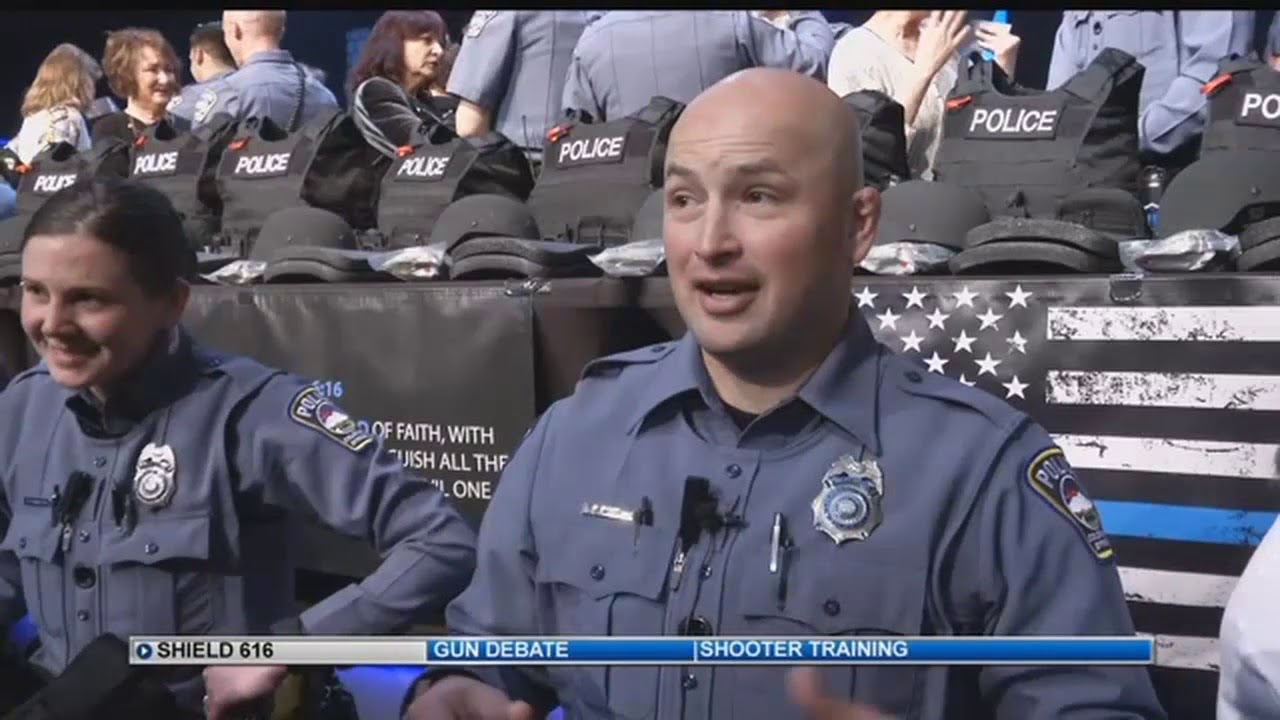 Shield 616 holds ceremony for local law enforcement officers - YouTube