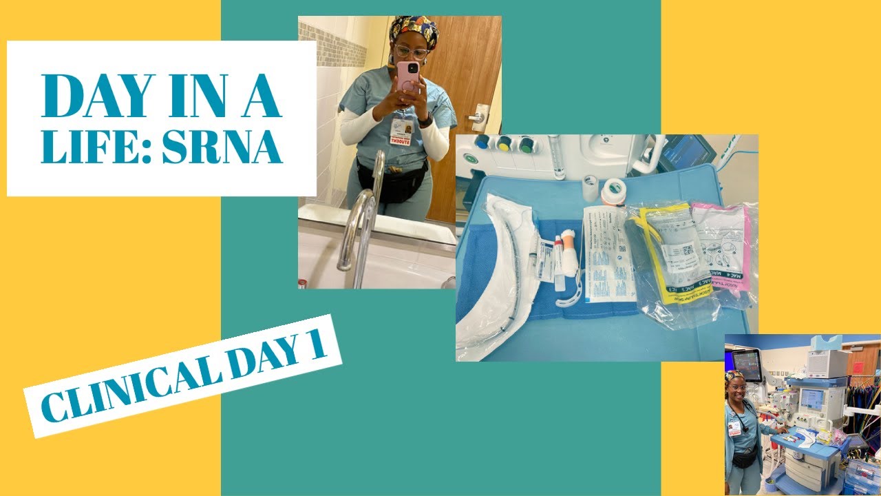 Day in a Life| SRNA| Clinical Day - YouTube