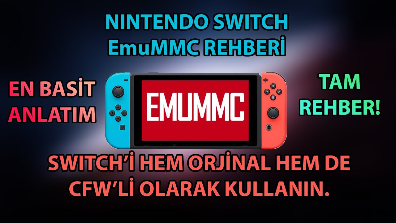 EmuMMC Nedir? Yapmalı mıyız? EmuMMC Kurulum Rehberi. - YouTube