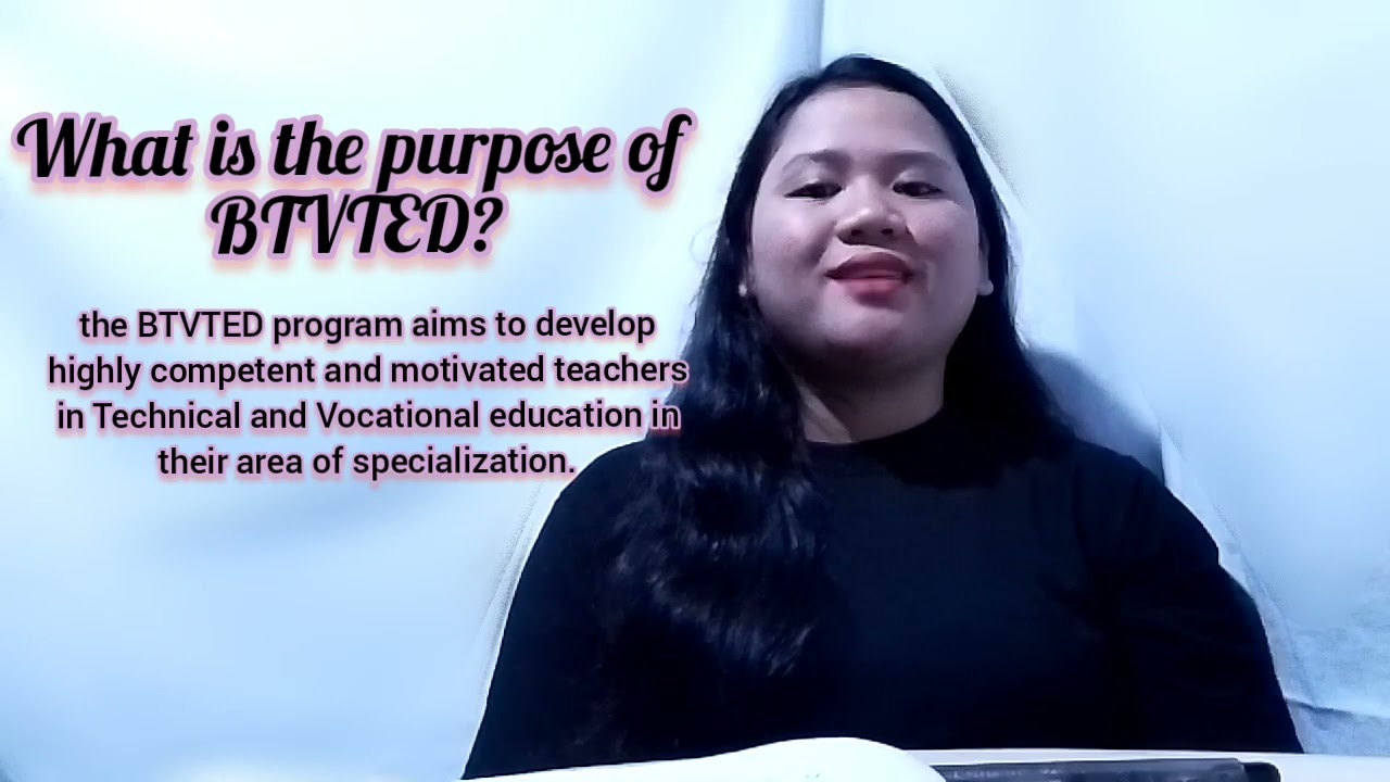 Informative information about BTVTED course. - YouTube
