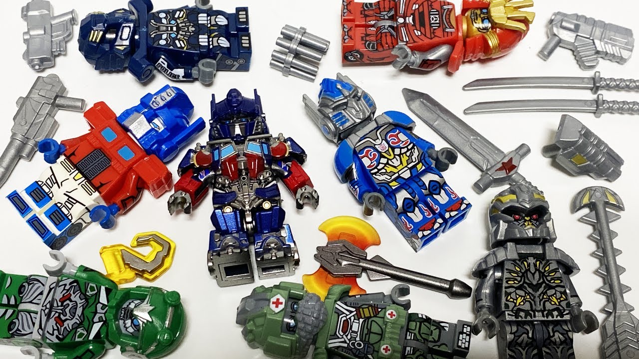 LEGO Transformers Optimus Prime | Megatron | Barricade Transformers ...