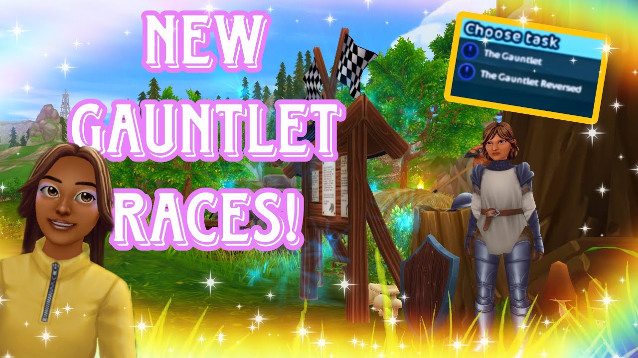 2 New Races at the Medieval Arena! 🐎 | Star Stable Gauntlet Races ...