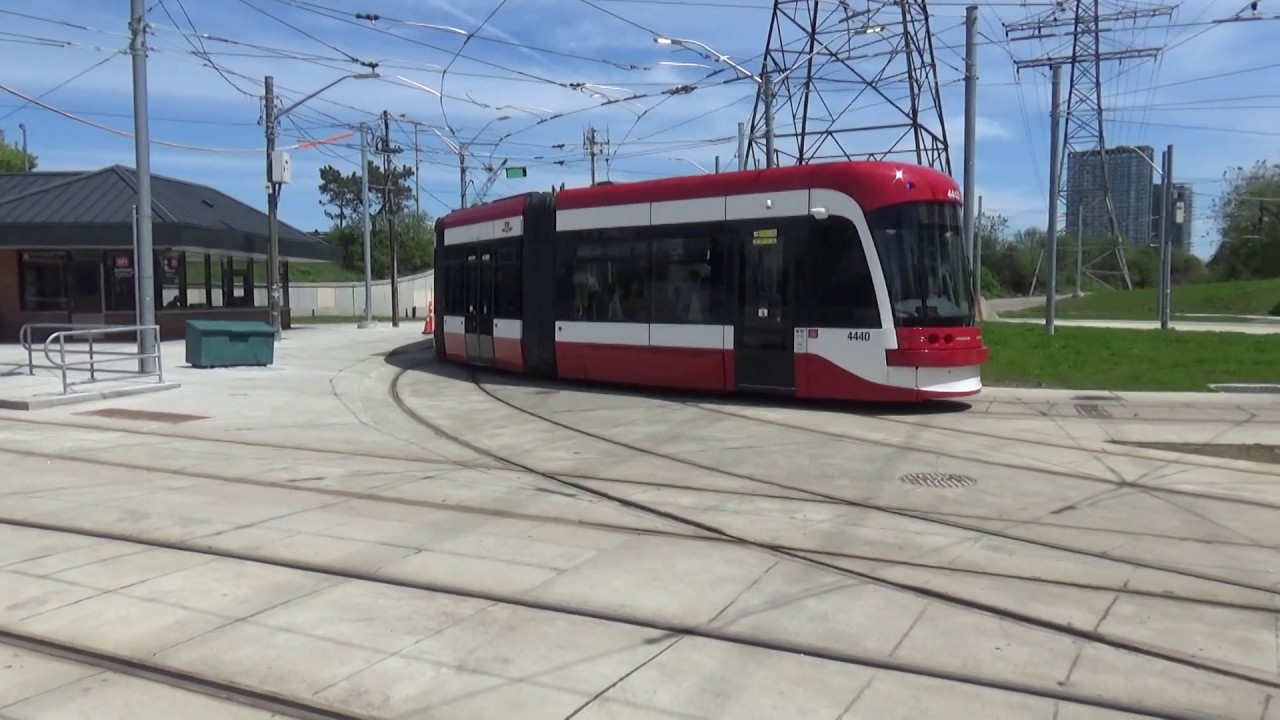 Flexity Outlook #4440 at Humber Loop - YouTube