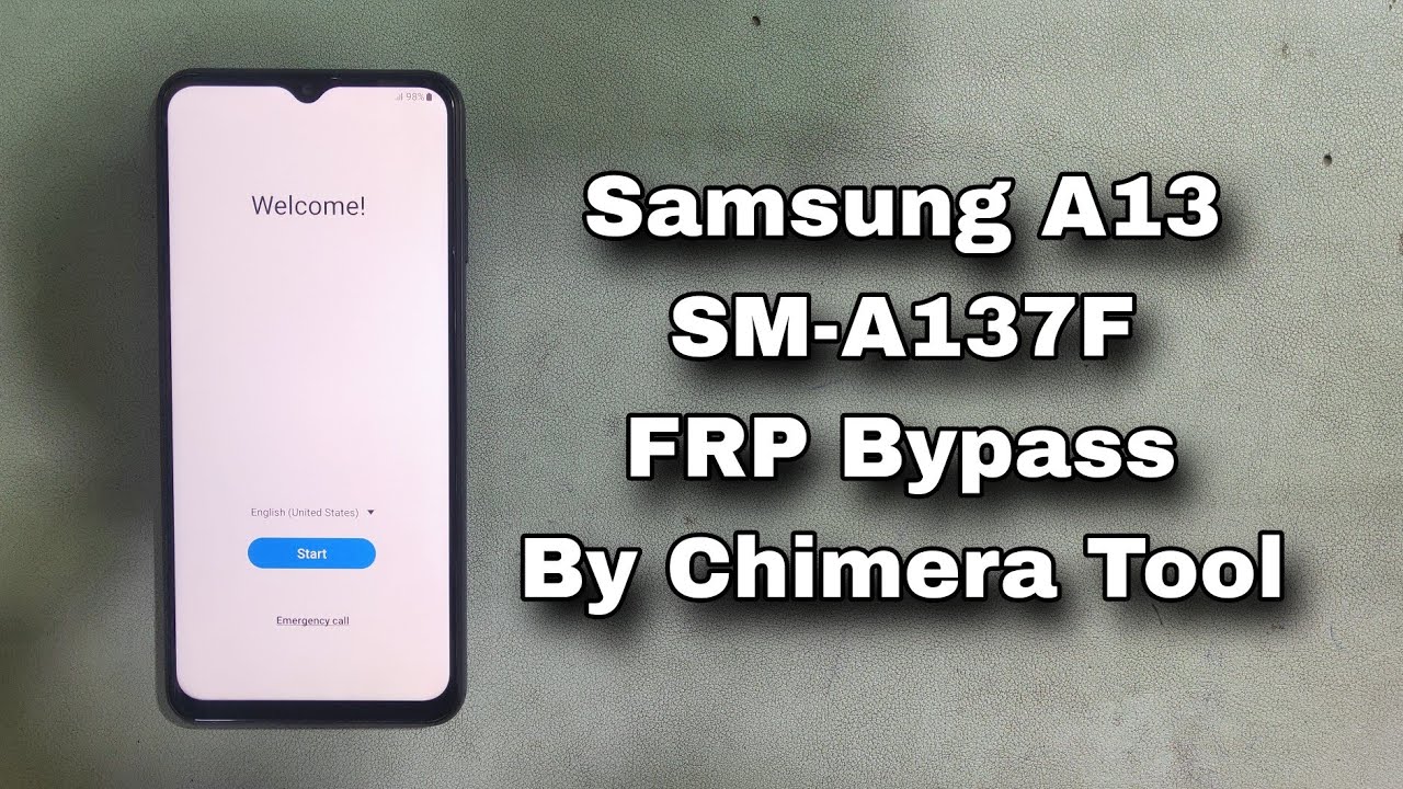 Samsung A13 FRP Bypass By Chimera Tool Easy Method Android 13 U3 - YouTube