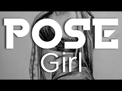 Pencil Drawing Techniques | Female | Figure Pose - YouTube