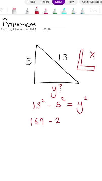 Make Pythagoras easy | How to do Pythagoras #mathematics #pythagoras ...