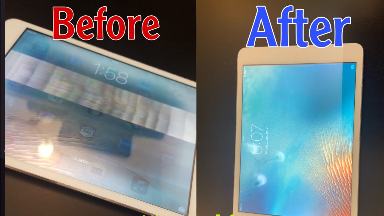 how to: replace the lcd and the screen on your ipad mini (EASY AND FAST ...