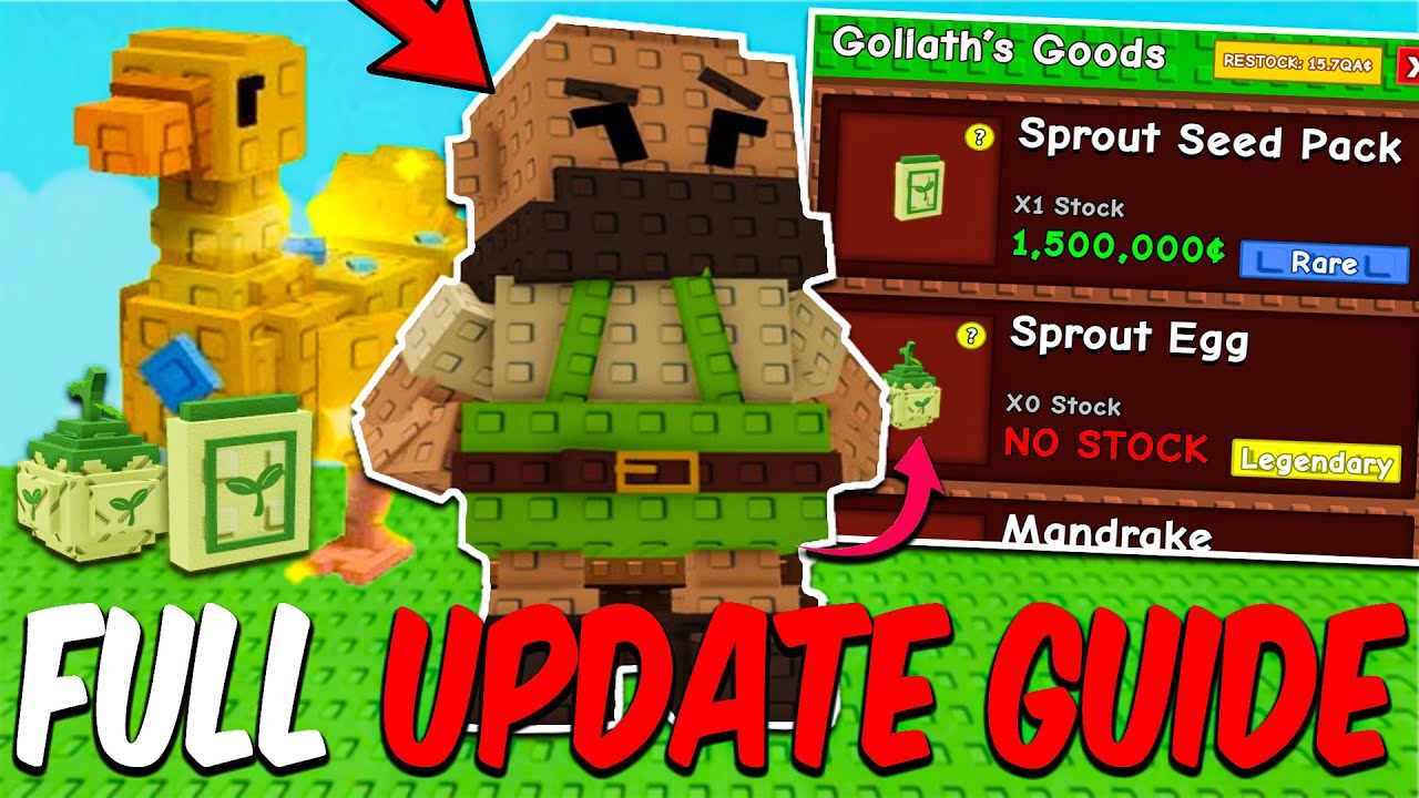 FULL GUIDE To The BEANSTALK UPDATE In GROW A GARDEN Roblox! - YouTube