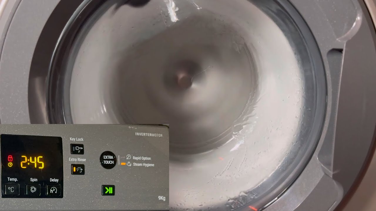 Hotpoint NSWM945CGGUKN | Whites 70c - Steam hygiene + extra rinse ...