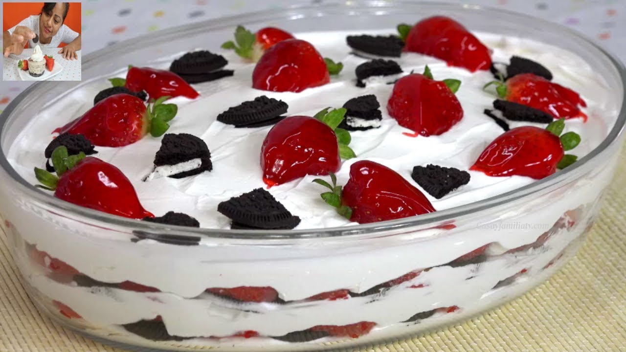 Postre RÁPIDO con 3 INGREDIENTES 🍮 FÁCIL, ECONÓMICO y LISTO en minutos ...