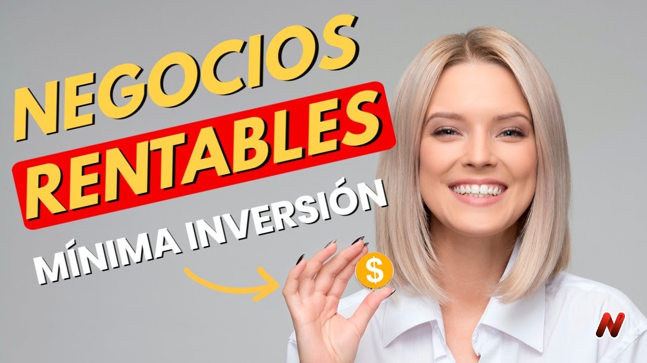20 ideas de negocios rentables con mínima inversión - YouTube