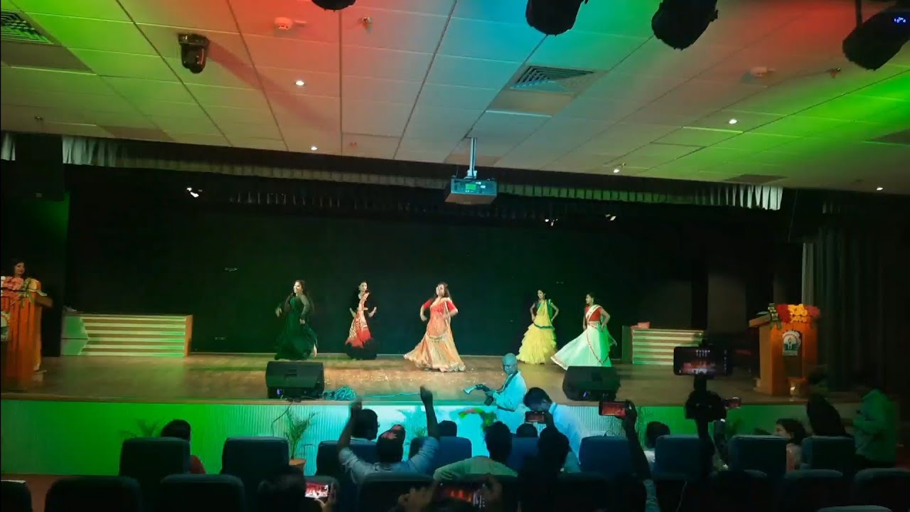 Girl's Dance | Auditorium Function | GNSU| Gopal Narayan Singh University| - YouTube