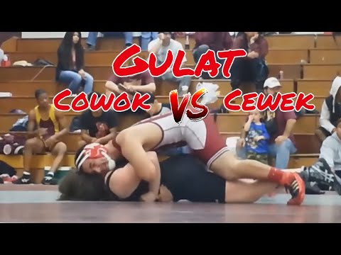 Gulat Remaja Cowok vs Cewek (Cowok Menang!)