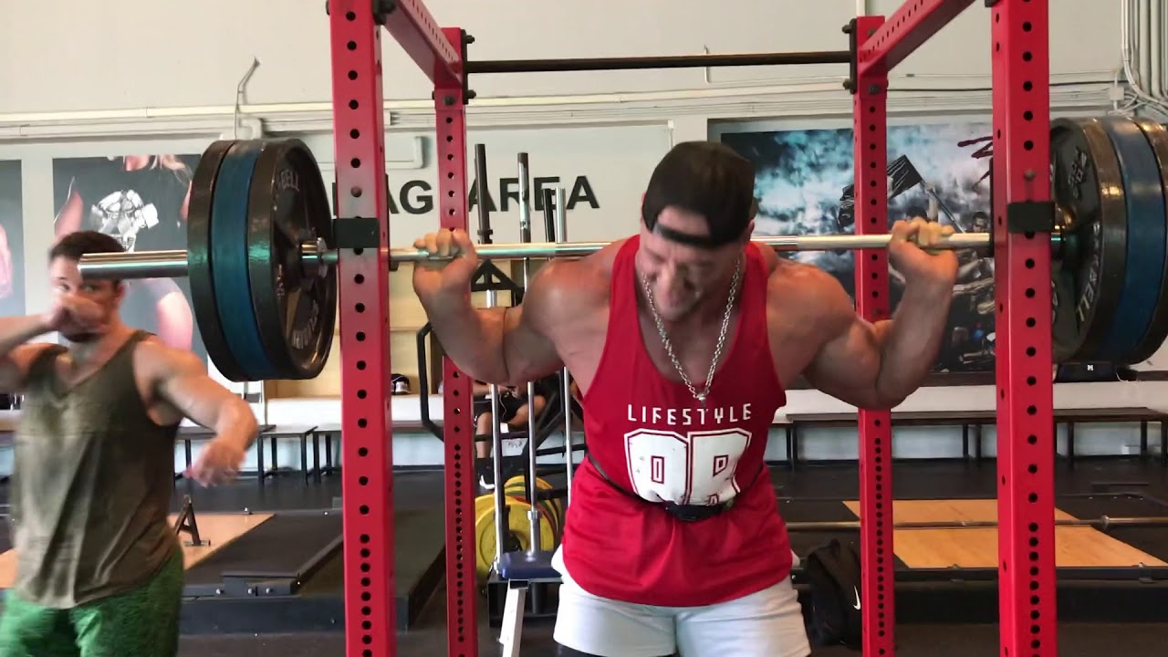 Squat Drop 405 - YouTube