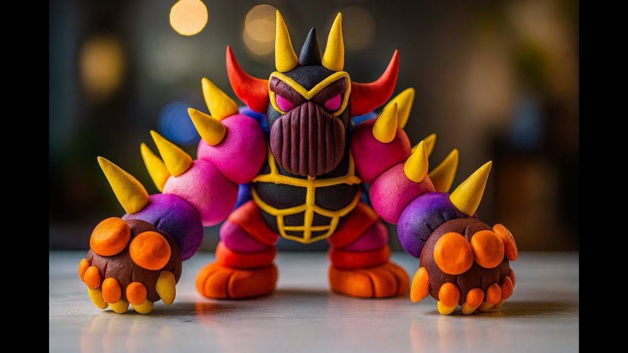 “Plastilin Monster Titan – Ultra Realistic Clay Beast Creation” - YouTube