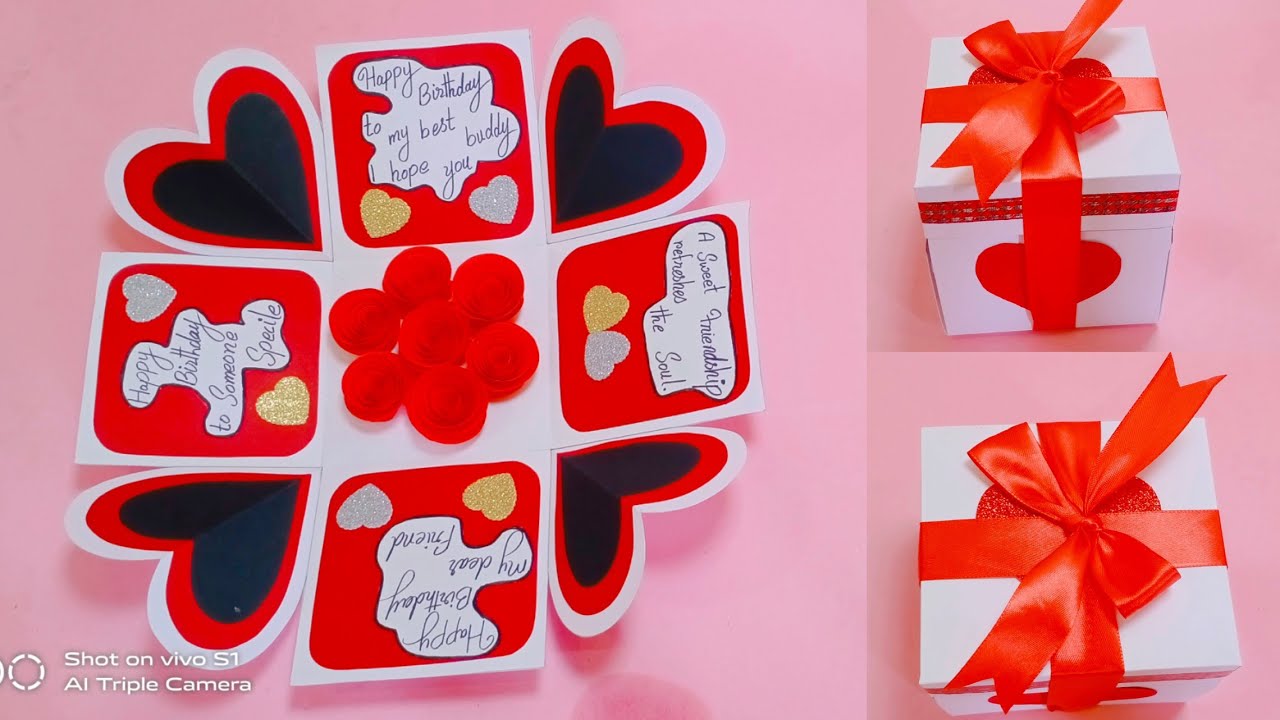 How to make special Birthday box || DIY Birthday box - YouTube
