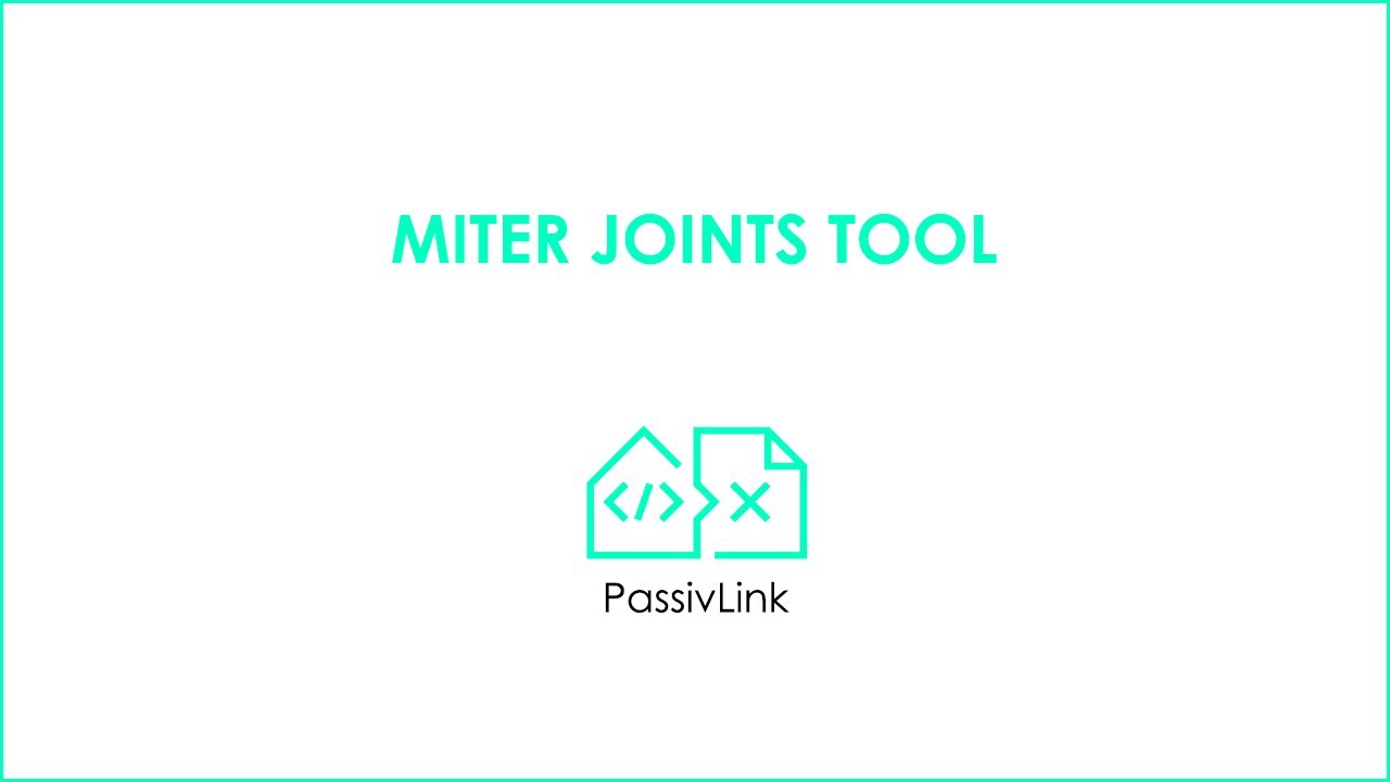 6 Revit to PHPP PassivLink: Miter joints - YouTube