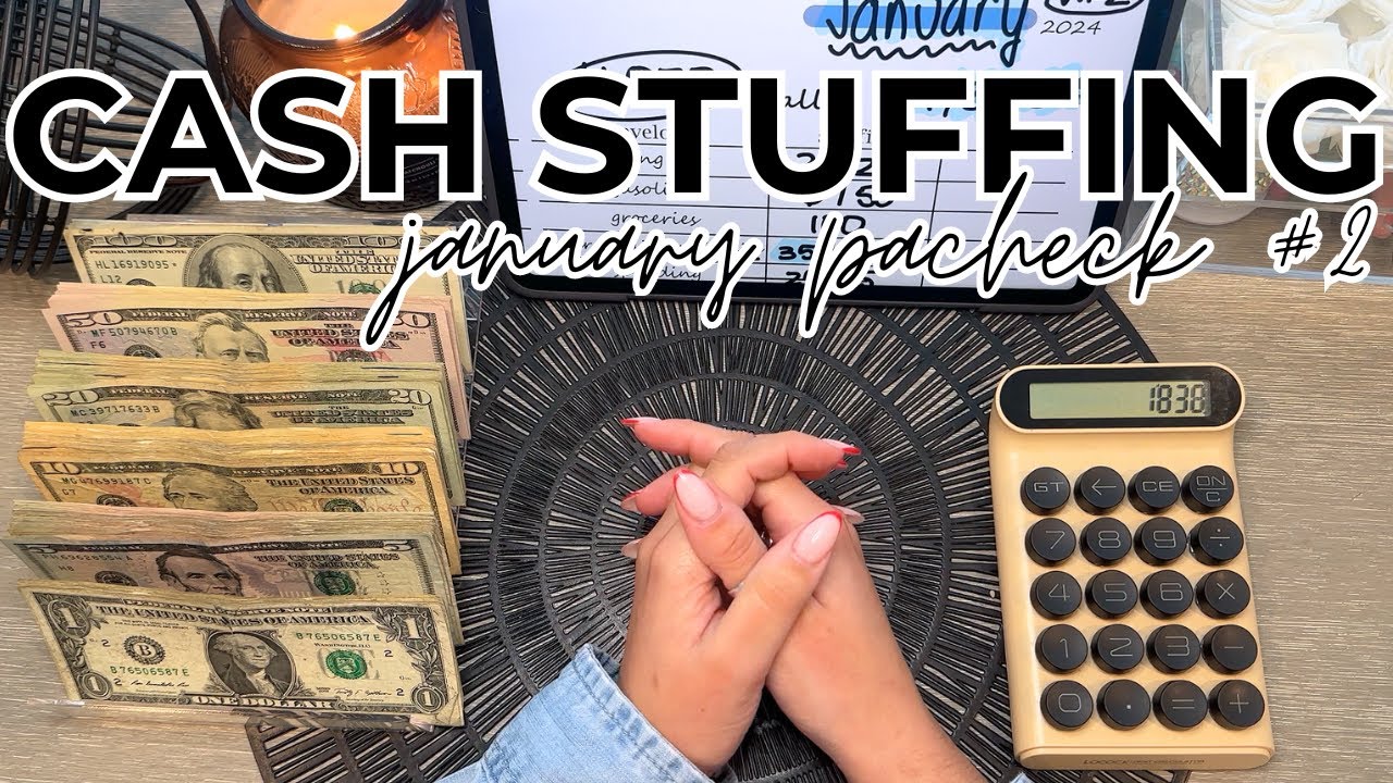 CASH STUFFING $1,838 | January Paycheck 2 #cashenvelopesystem # ...