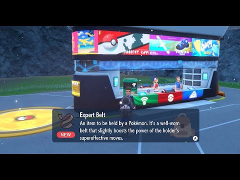 Expert Belt Location - Pokemon Scarlet & Violet - YouTube