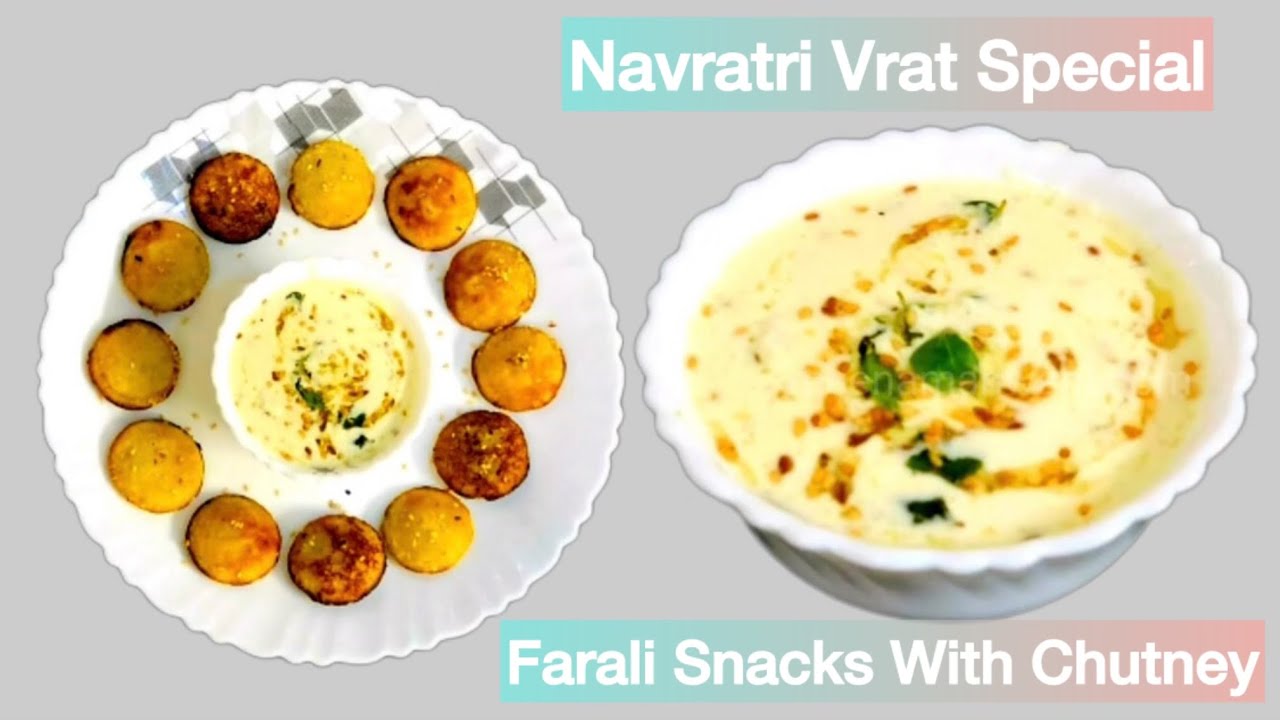 Navratri Vrat Special | Farali Recipe with Chutney | Samak Sabudana ...