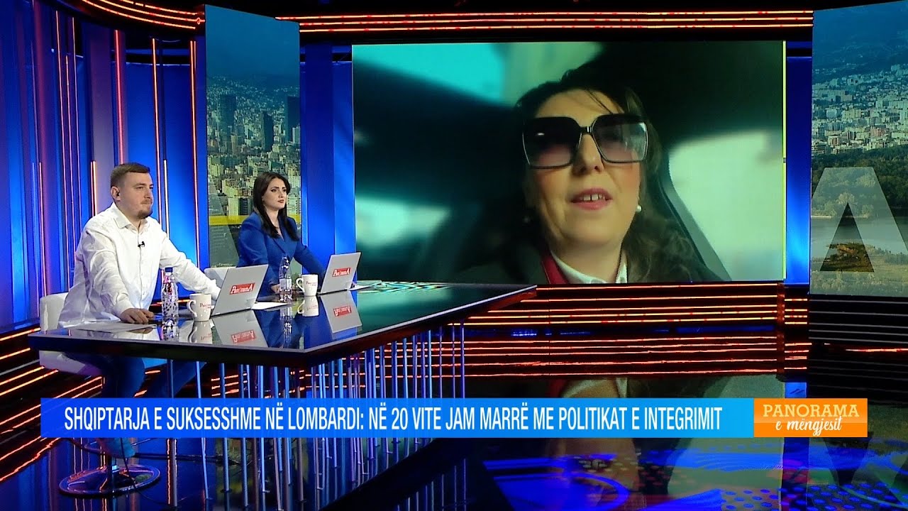 Vasenka Rangu / Një Shkodrane në radhët e politikës së Lombardisë - YouTube