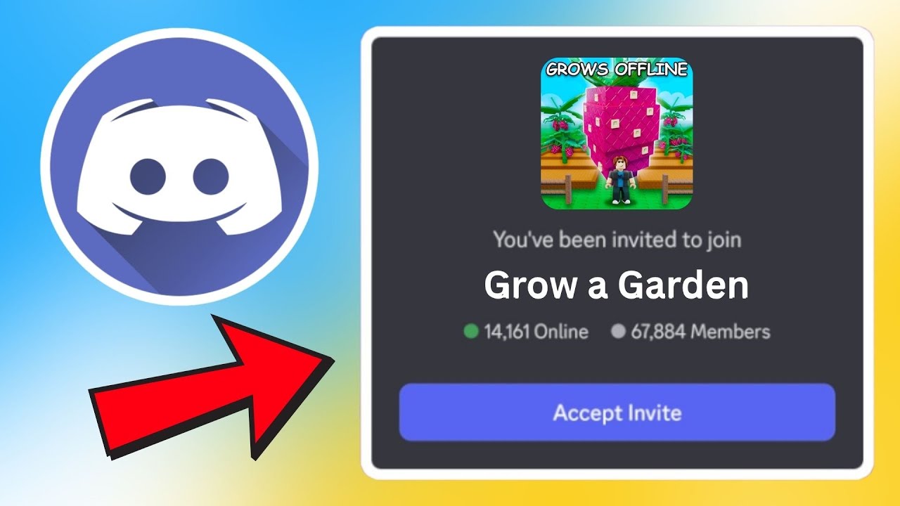 How to Join Grow a Garden Discord Server (QUICK & EASY) - YouTube