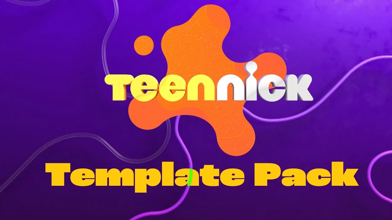Teennick rebrand 2024 pack de templates - YouTube