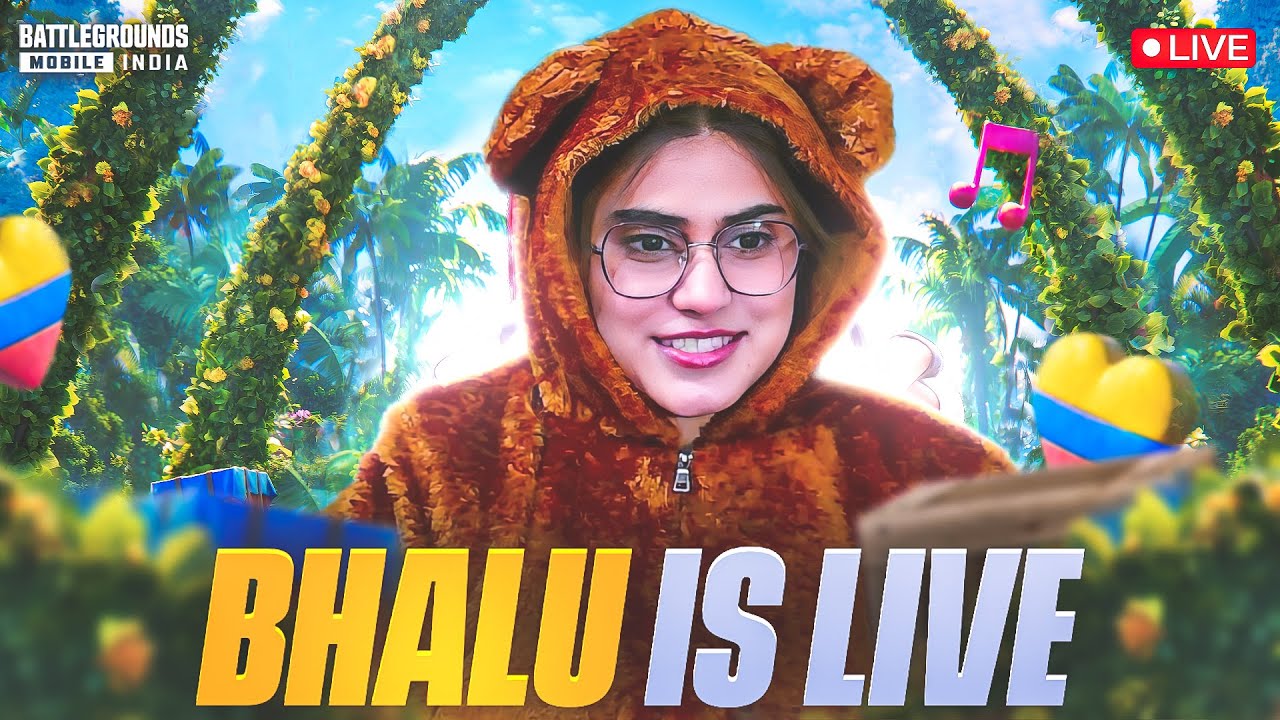 Bhalu Is Back 🐻😉 ||| #bgmi #bgmilive #girlgamer #facecam - YouTube