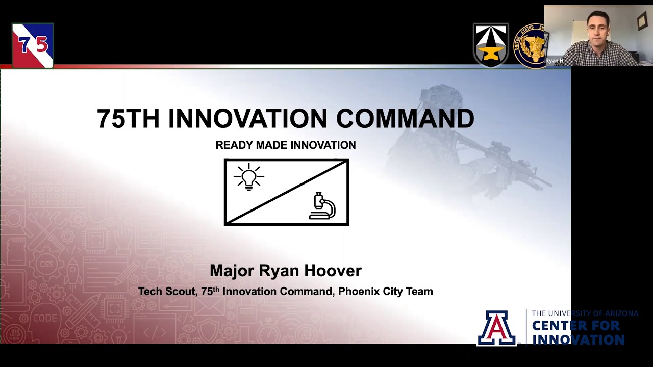 UA Center for Innovation Presents Introduction to the U.S. Army ...