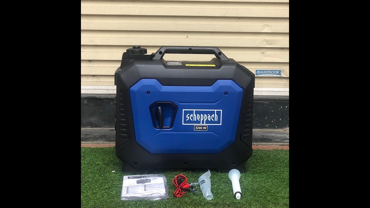Test Máy Phát Điện Chạy Xăng 3Kw Scheppach Inverter SG3500i - Cho Anh ...