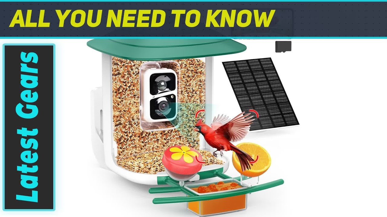 Unboxing and Testing: Birdsnap TUC Smart Bird Feeder with Camera - YouTube