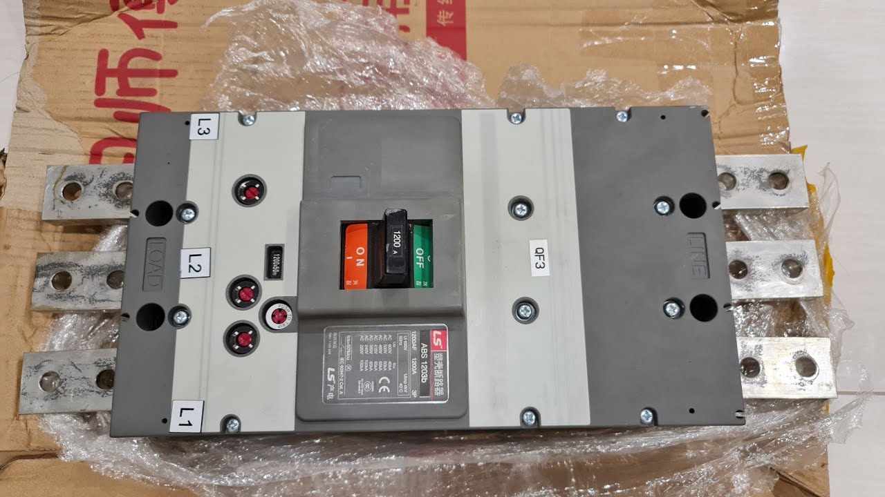 Đây là MCCB 1200A LS hàng đã qua sử dụng nhưng mà ngon hơn hàng mới bây ...