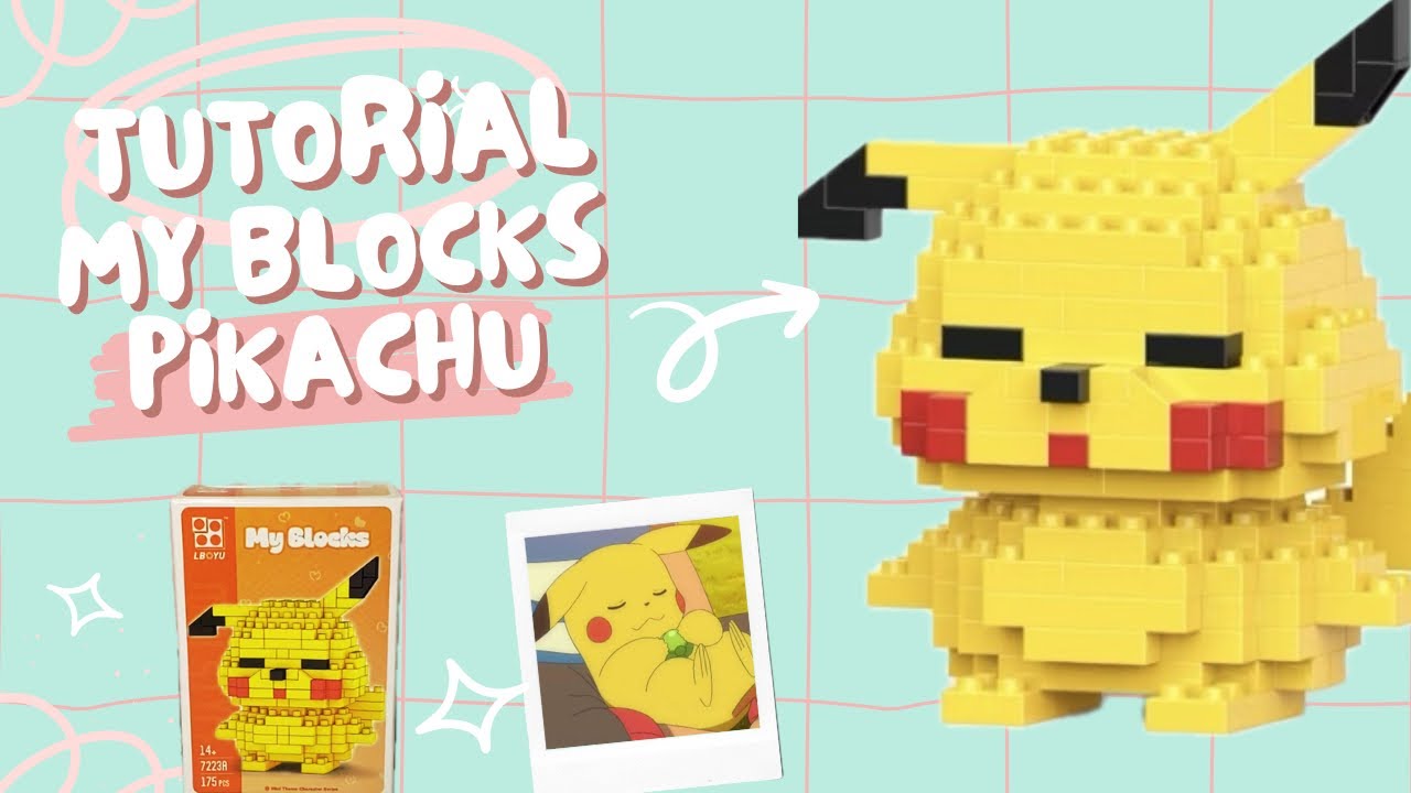 HOW TO BUILD MY BLOCKS PIKACHU || CARA MEMBUAT MY BLOCKS PIKACHU ...