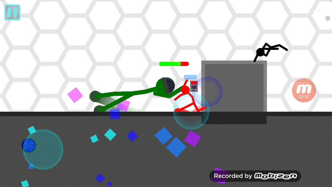 Stickman protect 9-14 level - YouTube