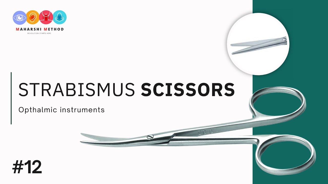 STRABISMUS SCISSORS | Opthalmic instruments series - YouTube