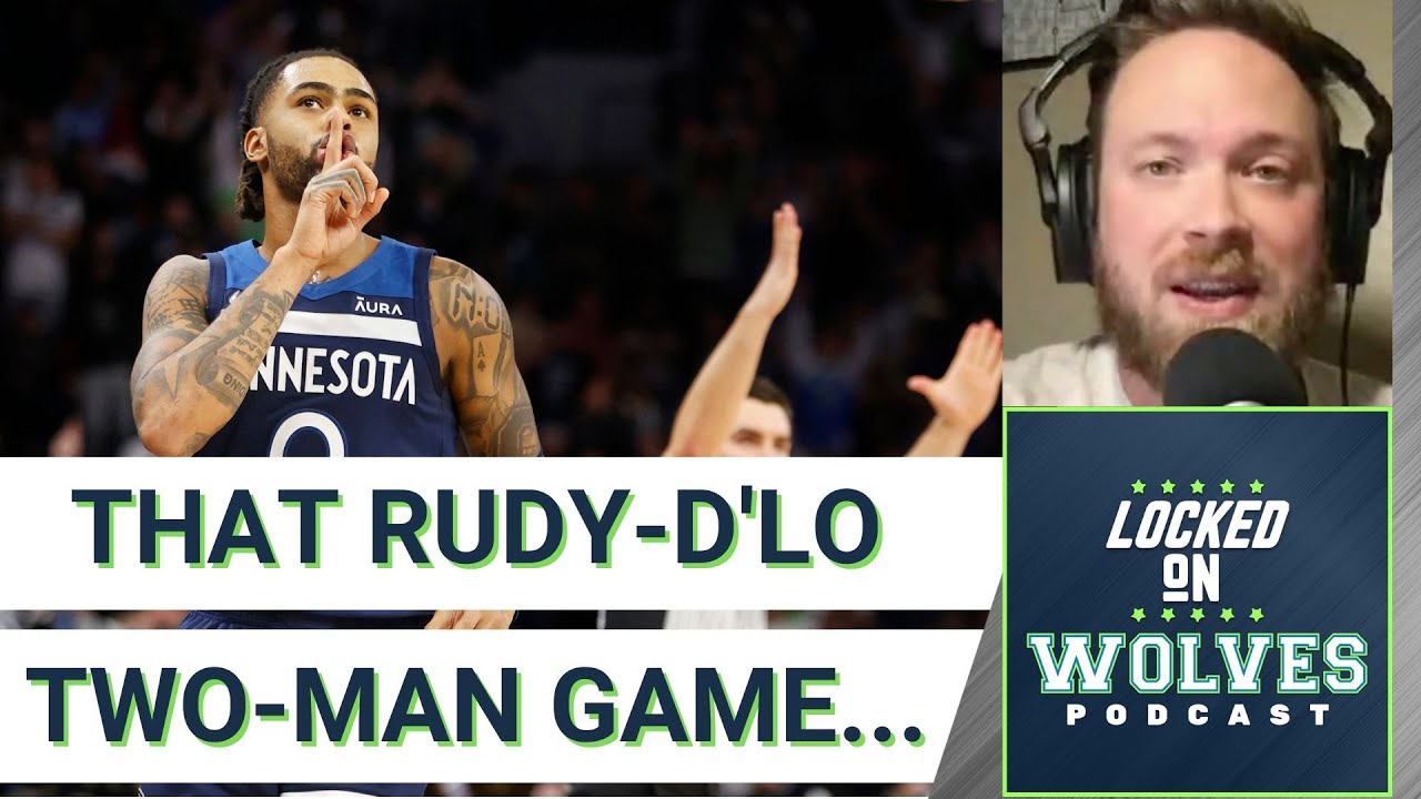 The Timberwolves' Rudy Gobert + D'Angelo Russell two-man game will be ...