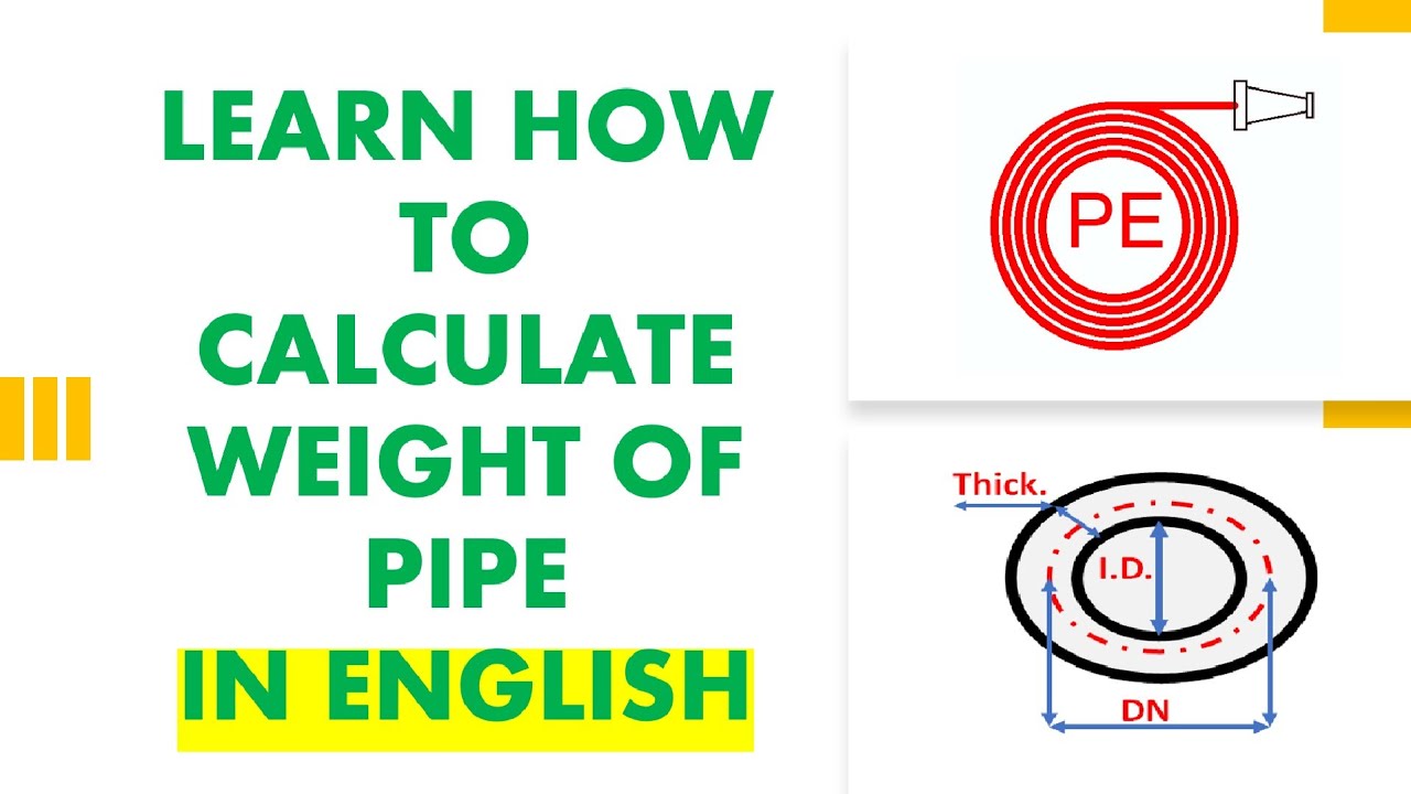 Pipe Weight Calculation YouTube pipe-weight-calculation-youtube
